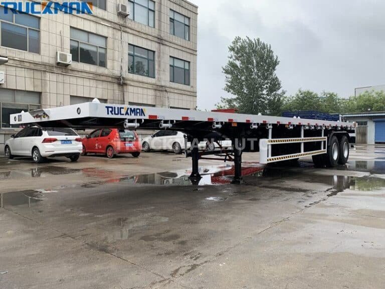 Remorque conteneur à plateau- Votre solution ultime-%Truckman Automobile%%.